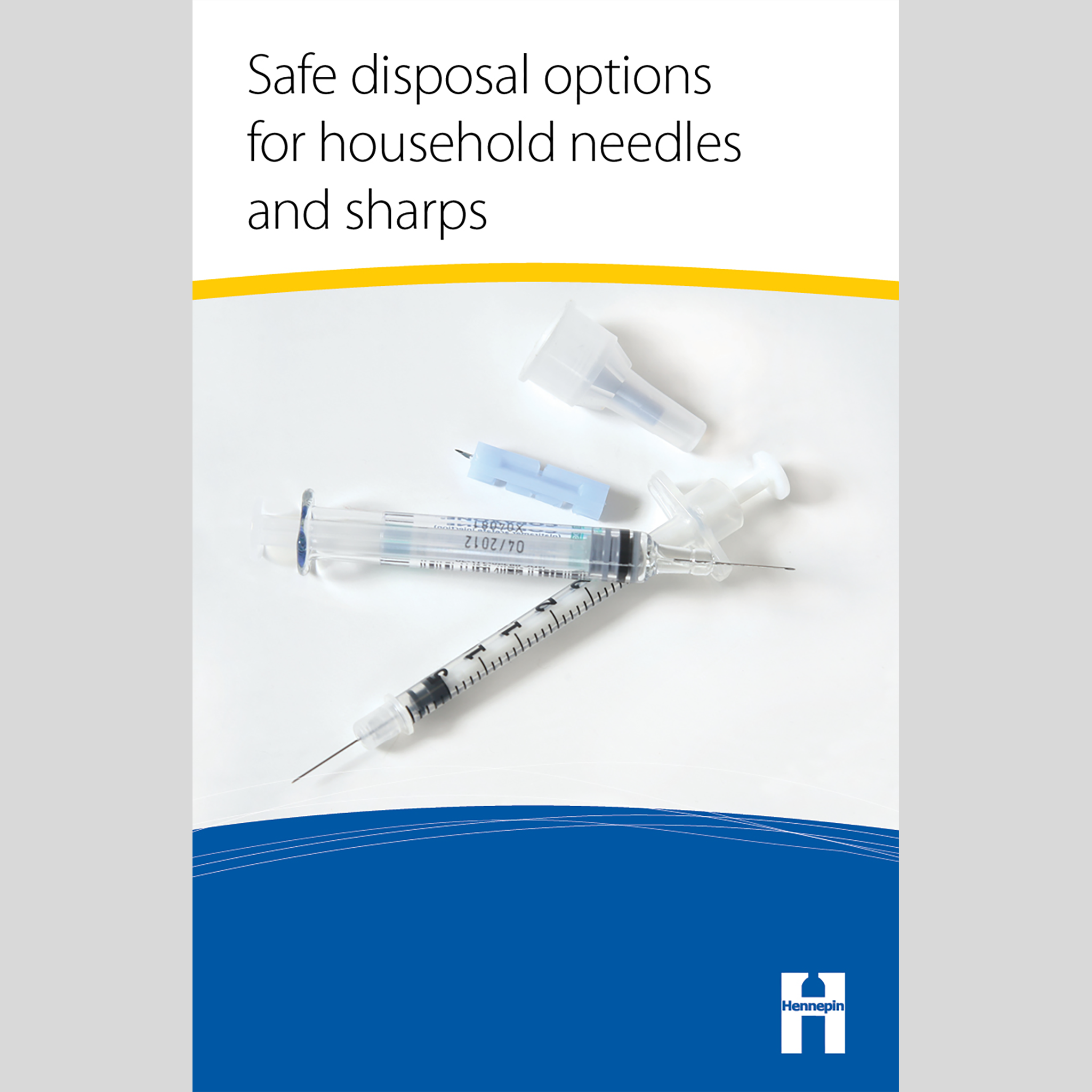 Safe disposal of needles and sharps – Environmental materials